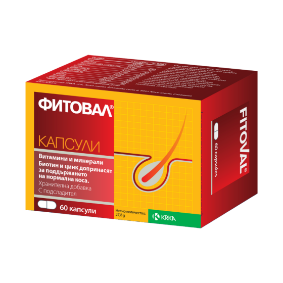 Фитовал капсули против косопад х 60 | benu.bg