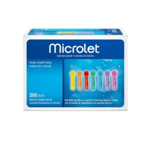 Ланцети Microlet (Микролет) за глюкомер Contour Plus x200 | benu.bg