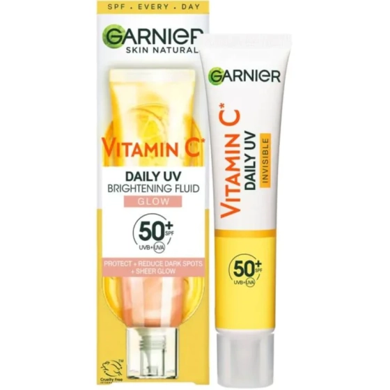 Garnier skin naturals Vitamin C дневен флуид SPF 50+ 40мл | benu.bg