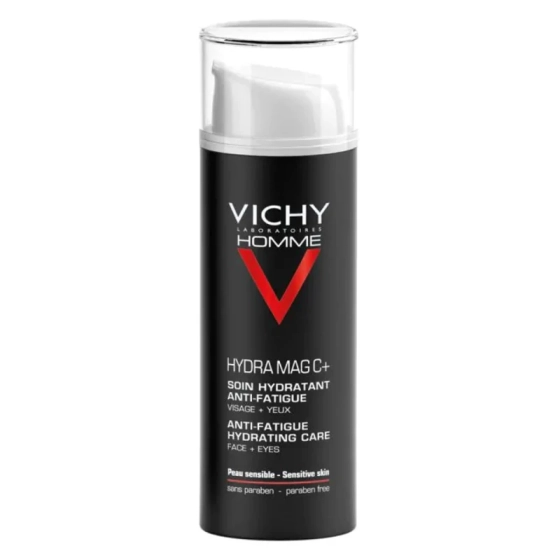 Vichy homme mag-c+ гел хидратиращ за лице и очи 50мл. 322571 | benu.bg