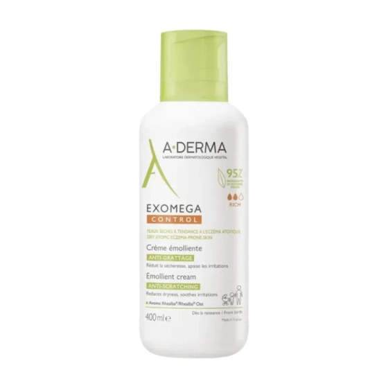 A-derma exomega control емолиентен крем 400ml | benu.bg
