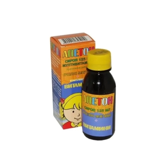 Апетон сироп за укрепване на организма 125мл | benu.bg