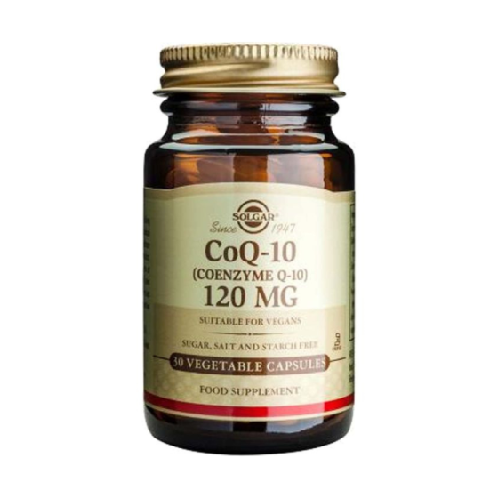 Solgar Coenzyme Q10 120 мг 30 капсули | benu.bg